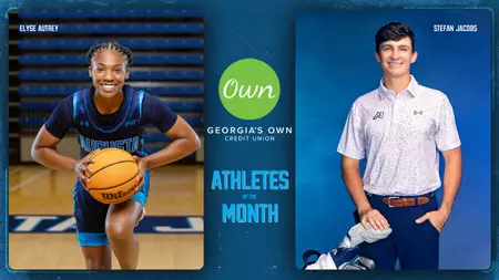Elyse Autrey and Stefan Jacobs Named Georgia’s Own Student-Athletes of ...